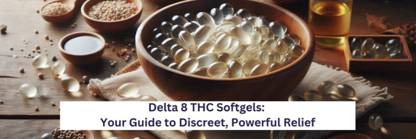 Delta 8 Softgels: Discreet Relief for Pain & Stress – MPC