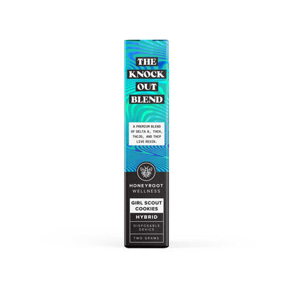 The Knock Out Vape 2g | Delta-8, THC-H, THC-JD & THC-P Live Resin – MPC