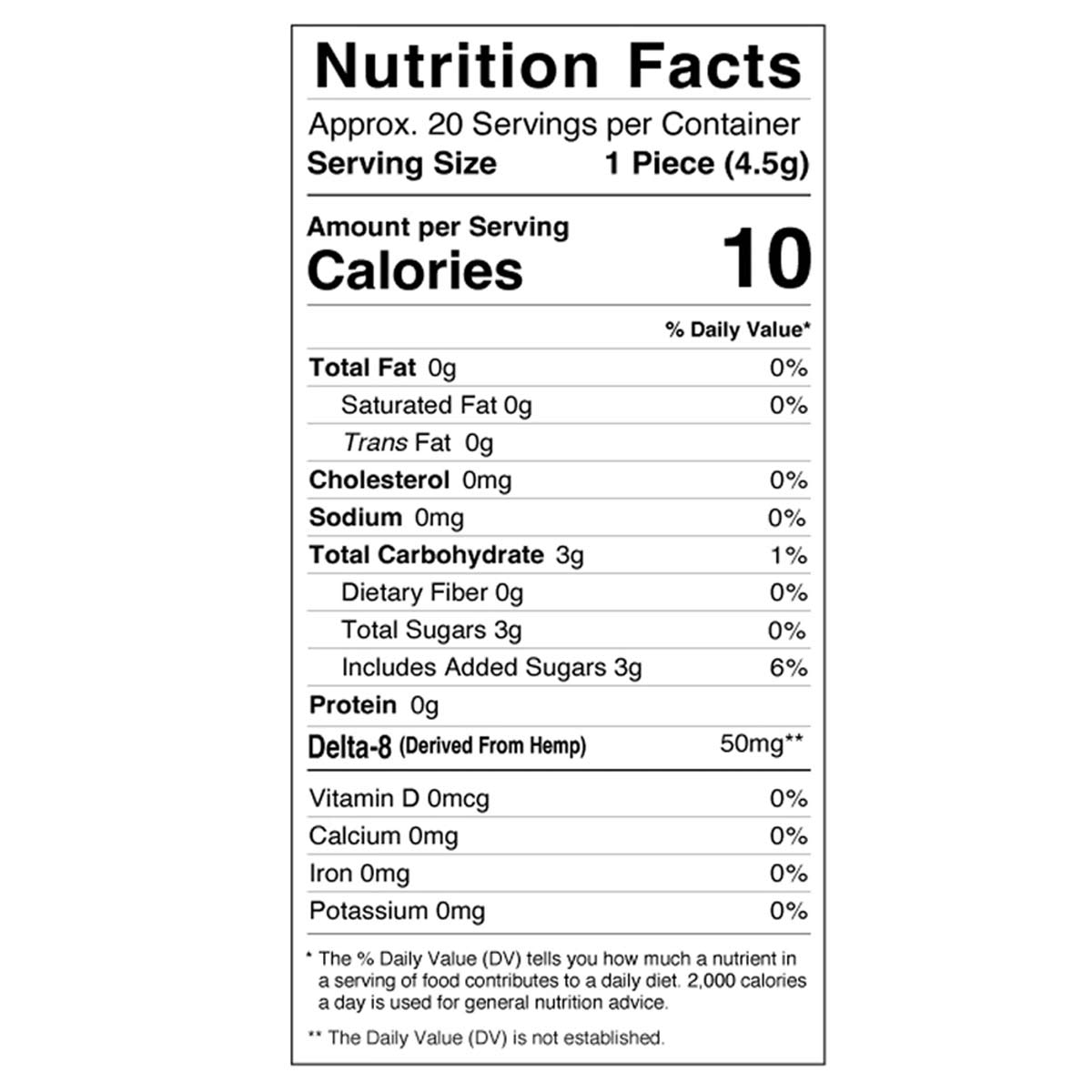 Delta 8 Infused Gummies 1000mg | Strongest D8 Gummy (50mg) – MPC