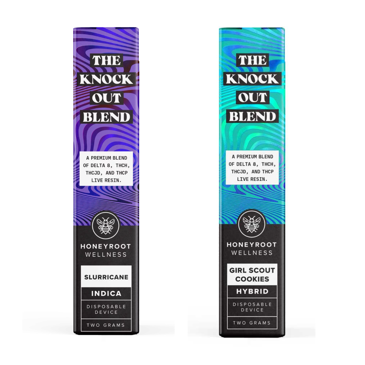 The Knock Out Vape 2g | Delta-8, THC-H, THC-JD & THC-P Live Resin – MPC