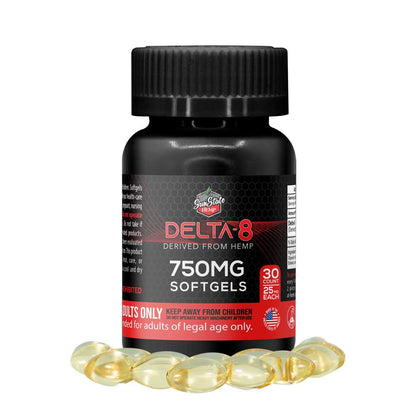 Buy Delta 8 Capsules Online | Softgel with 25mg of Delta 8 THC – MPC