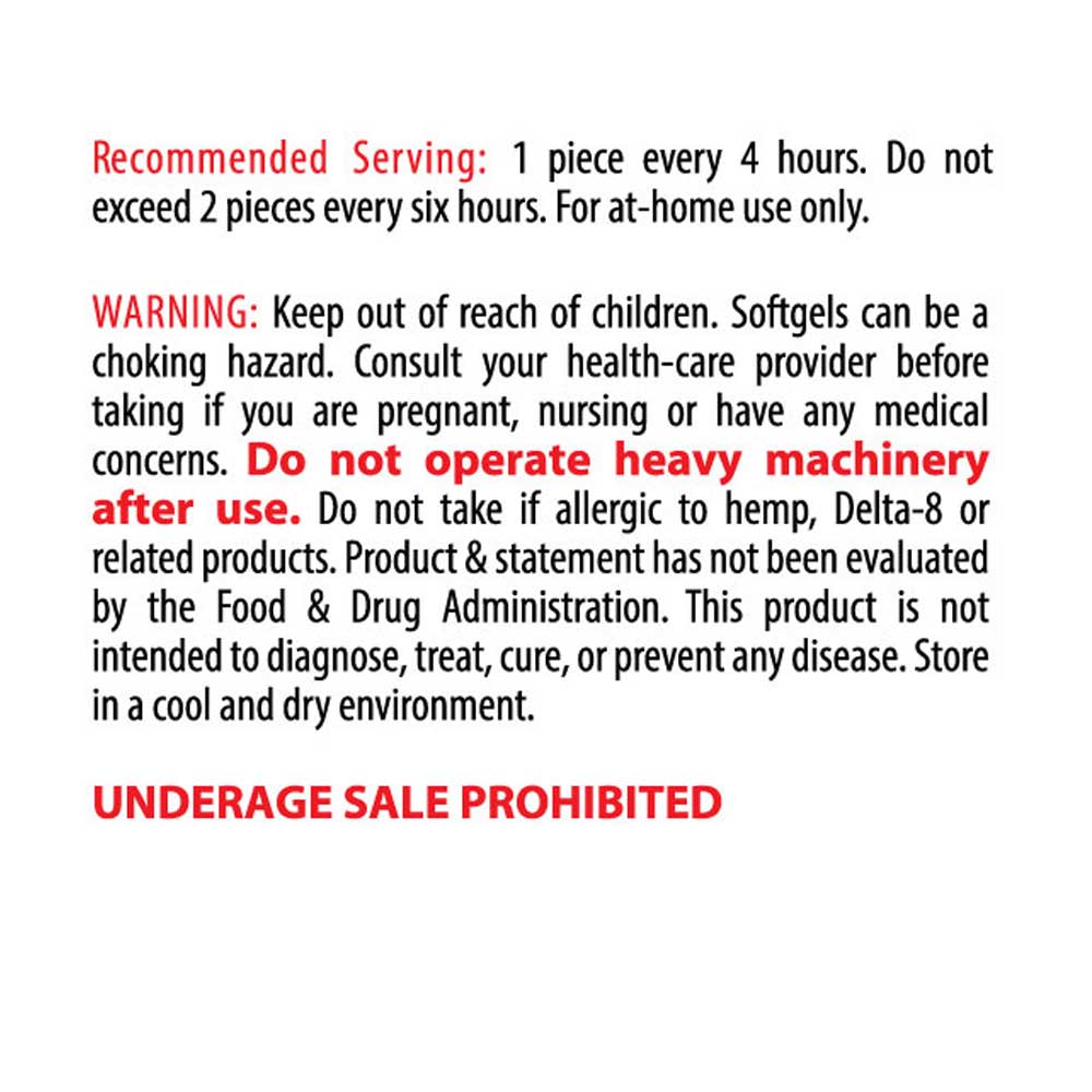 Buy Delta 8 Capsules Online | Softgel with 25mg of Delta 8 THC – MPC